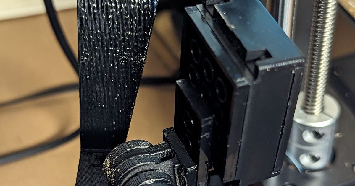 Picam Lego Mount by Steve | Download free STL model | Printables.com