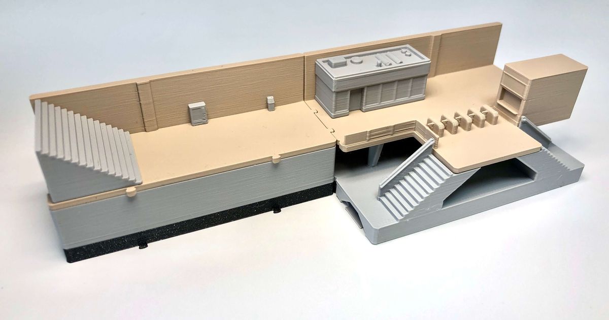 Subway / Metro / Underground Train Station by MiniWorld3D | Download ...
