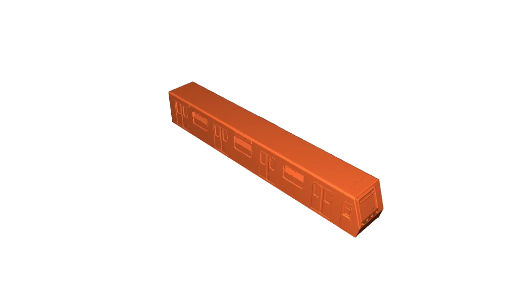 Mexico City Metro Train Cars by MiniWorld3D | Download free STL model ...