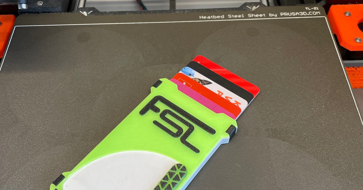 FSL-Card case by FSL | Download free STL model | Printables.com