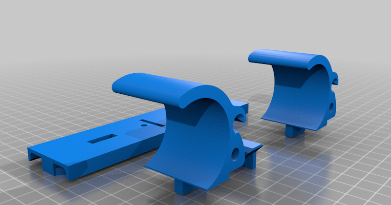 Paddleboard paddle holder by Peter Velebír | Download free STL model ...