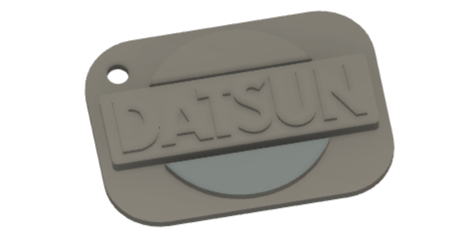 DATSUN BRELOK KEY CHAIN RING KEYRING KEYCHAIN by plasterek3d | Download ...