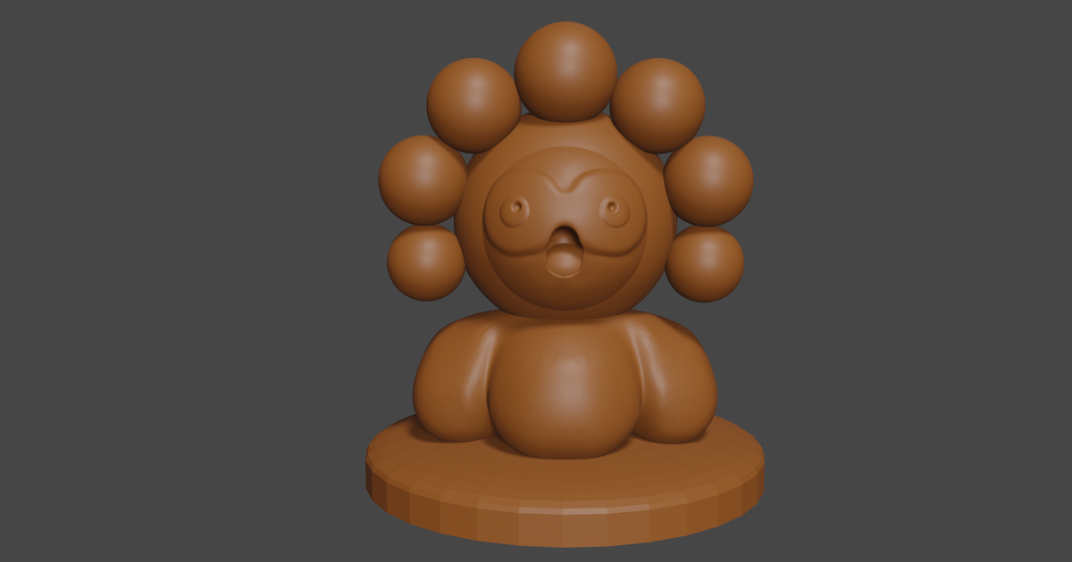 Pokemon inspired, Sunny Day Castform, Tabletop DnD miniature by ...