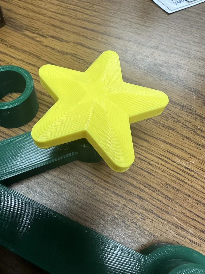 Stars for Lego Wreath by darrellxls | Download free STL model ...