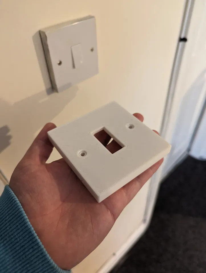 UK Basic Lightswitch Cover / Switch Plate by Conrad's Creations | Download free STL model ...