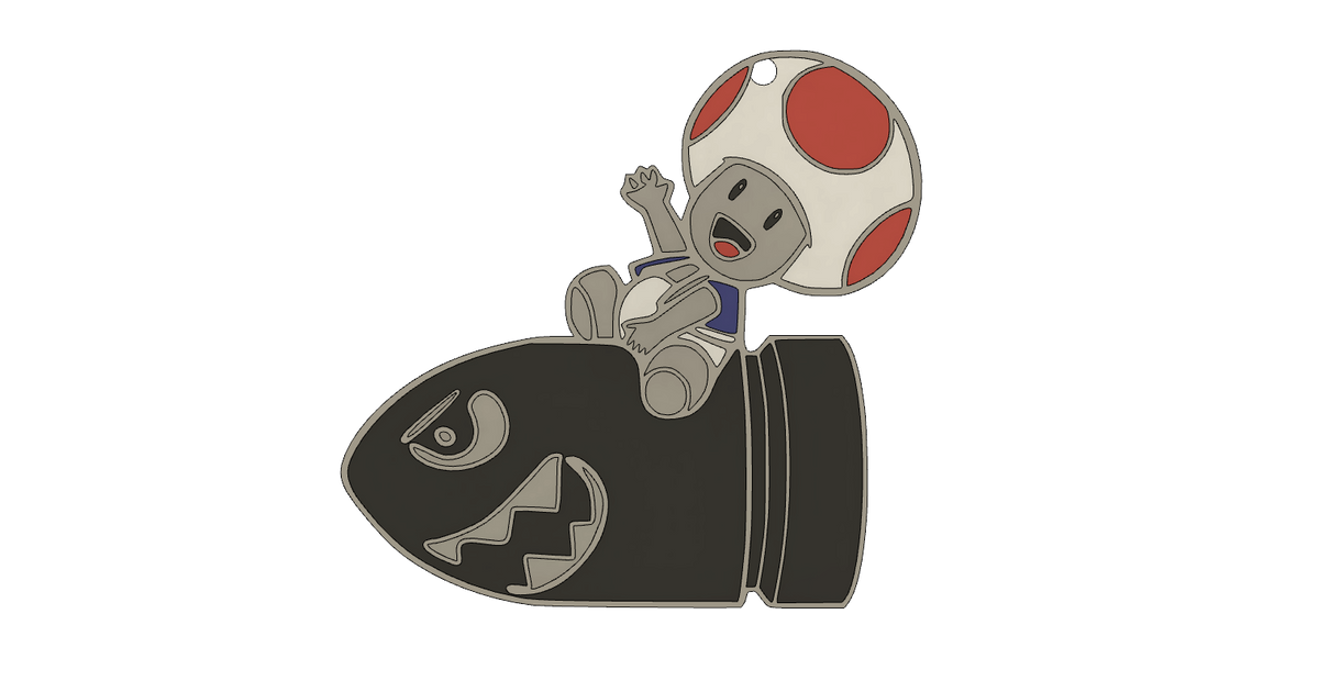 Missile Toad Remix (Banzai Bill) by xboatguy | Download free STL model ...