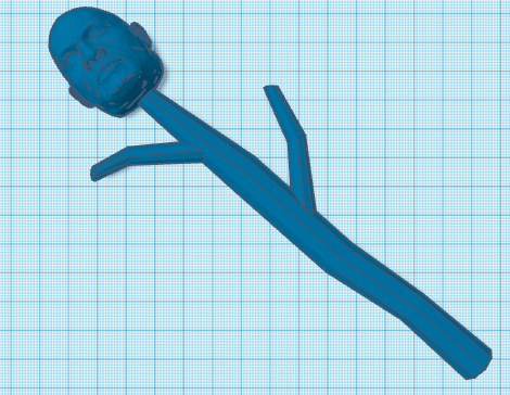 Dwayne The Stick by John Doe | Download free STL model | Printables.com