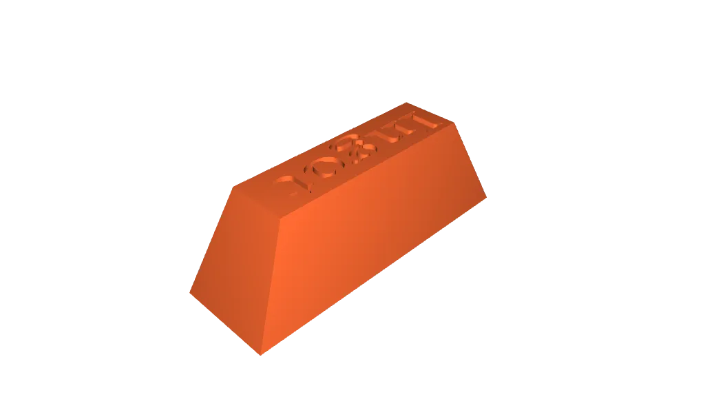 Ingot mold by Lbh6543 | Download free STL model | Printables.com