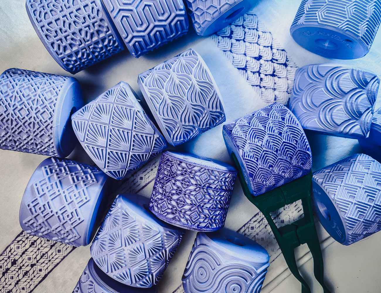 Texture Rollers — Art Deco Middle Patterns by 3Demon's Texture Rollers ...