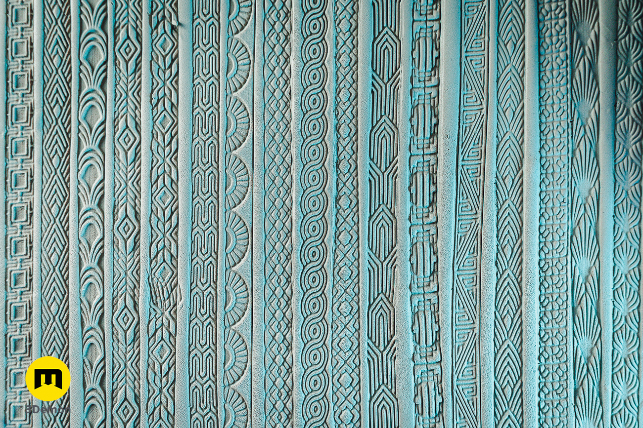 Stamp Wheels for Clay — Art Deco Patterns od autora 3Demon's Texture ...