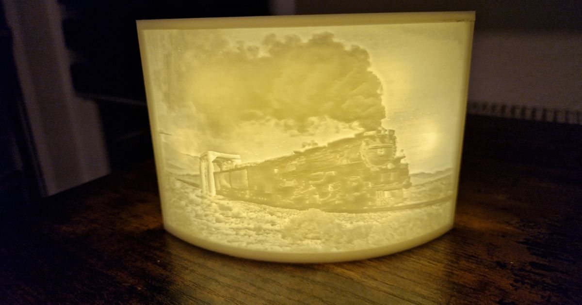 LightPanel for awesome Lithophane by DAKUE1999 | Download free STL ...