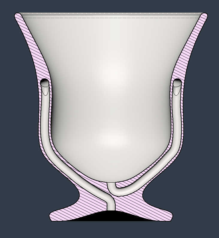 A less obvious Pythagorean/greedy cup. von jattie | Kostenloses STL ...