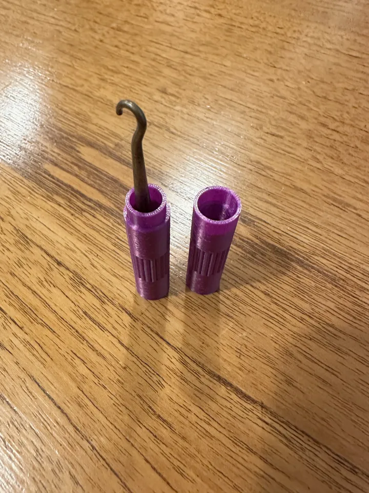 Crochet/button hook case by TonyW | Download free STL model ...