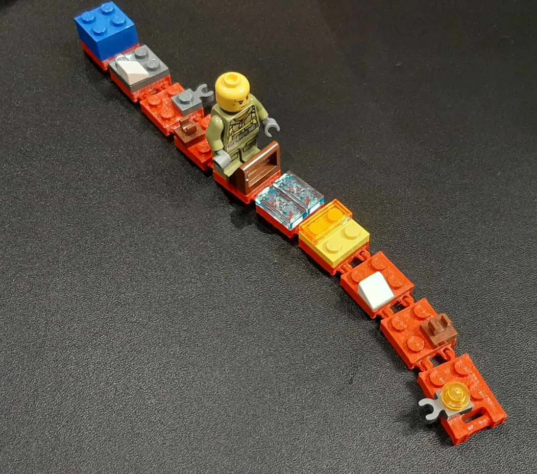 Lego Bracelet by Filip | Download free STL model | Printables.com