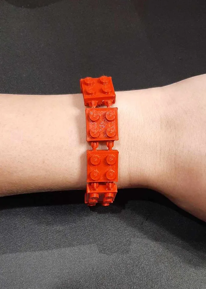 Lego Bracelet by Filip | Download free STL model | Printables.com