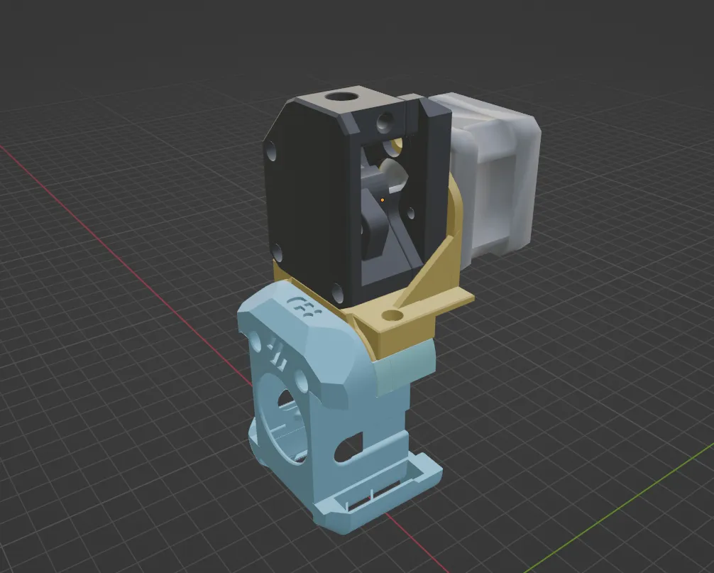 Dragon Burner (v8) a BMG extruder (beta) by ejkej | Download free STL ...
