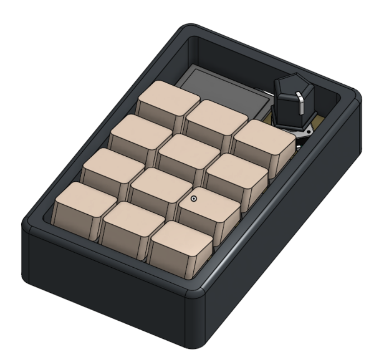 Adafruit Macropad Case by danya | Download free STL model | Printables.com