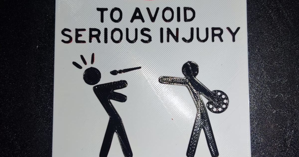 warning sign dont tell me how to do my job painter by adir moshe ...