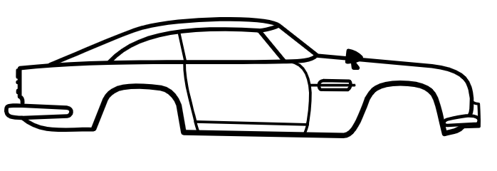 Aston Martin DB5 (1963) by CarDesignLab | Download free STL model ...