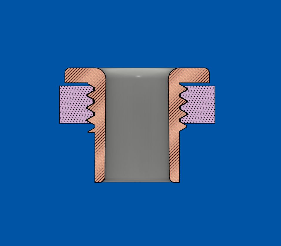 Filament Hole Protector 12.5mm by Wiseone | Download free STL model ...