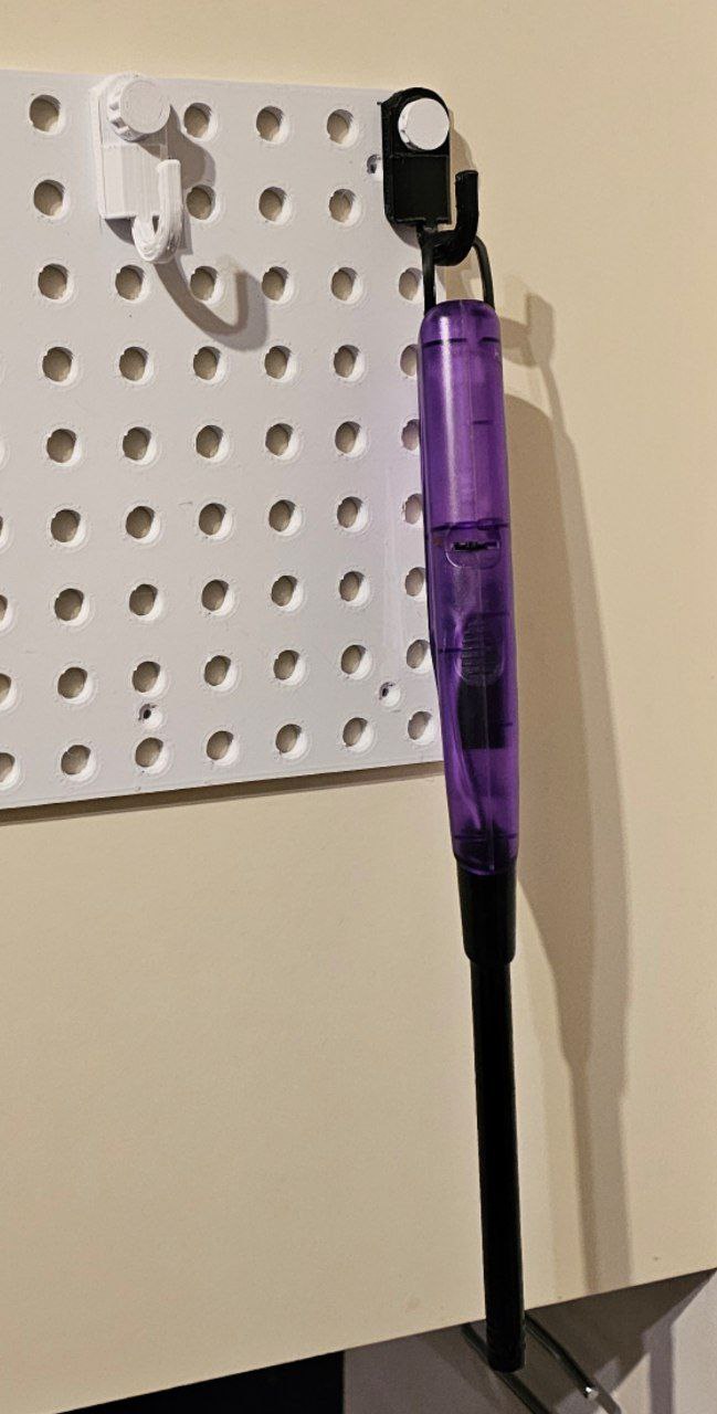 Skadis Hook for Threaded Wall by Maurício Pessoa | Download free STL ...