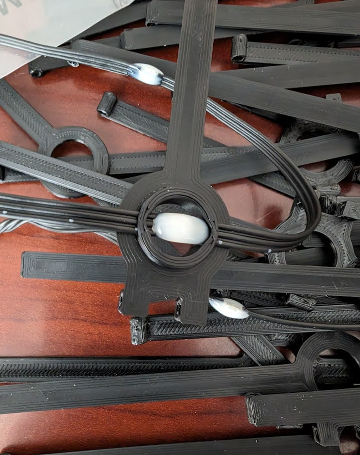Strips for mounting LED matrix by Lanman1 | Download free STL model ...