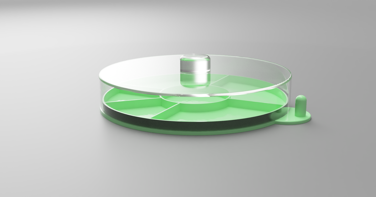 6497 Watch Part Tray by fusion360guy | Download free STL model ...
