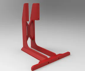 MSI G271 monitor feet/stand 75mm vesa adapter by kilinccagatay ...