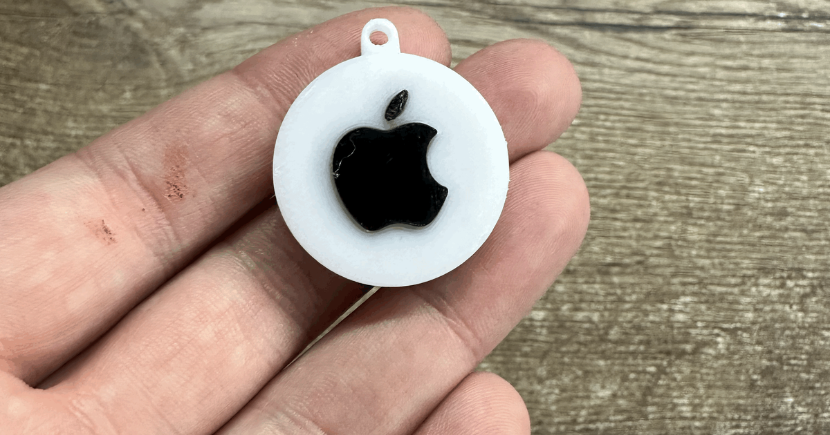 Apple RFID keychain by AlienMorf | Download free STL model | Printables.com