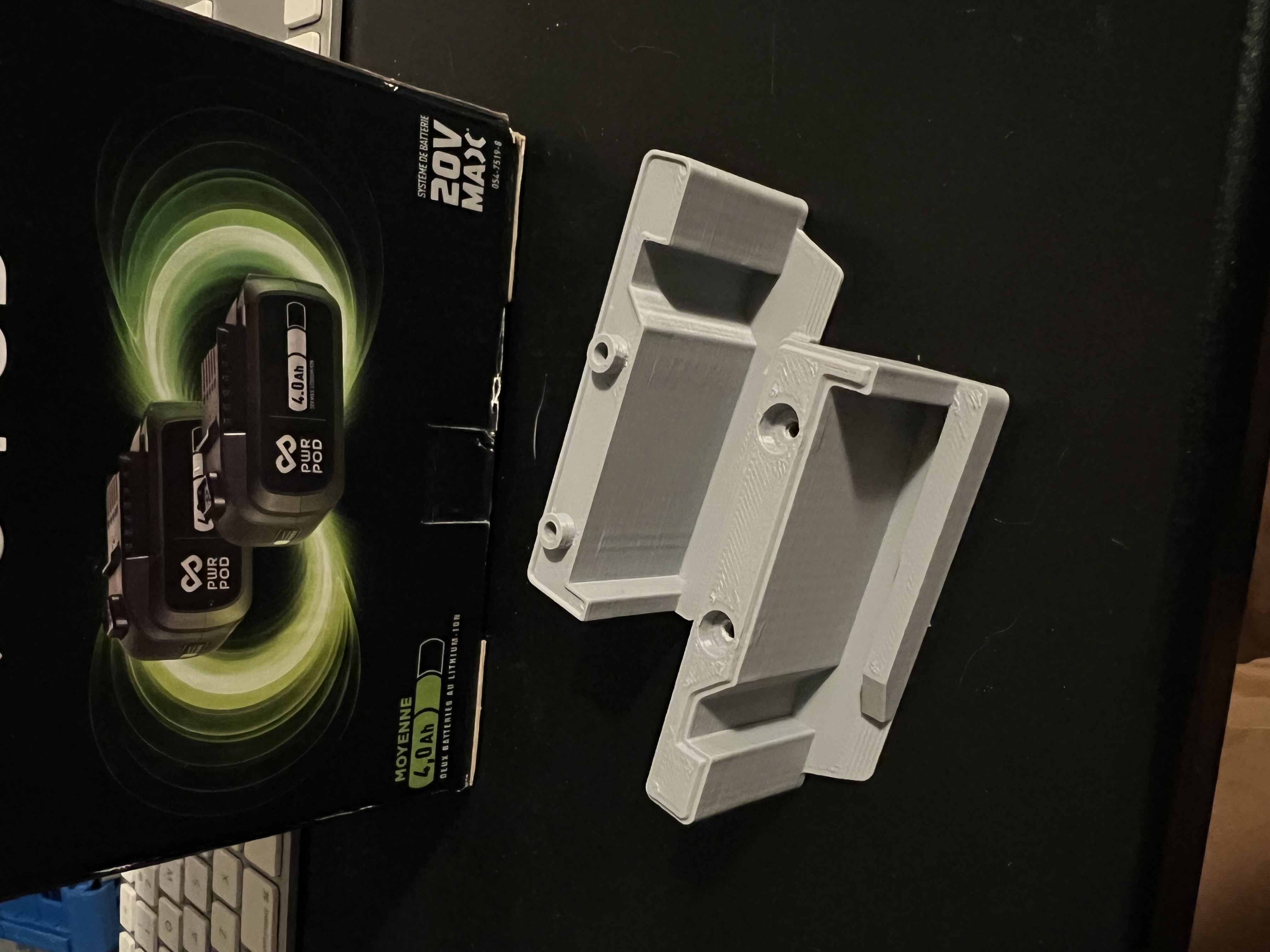 PWR POD Battery Slot Template by chadfawcett | Download free STL model ...