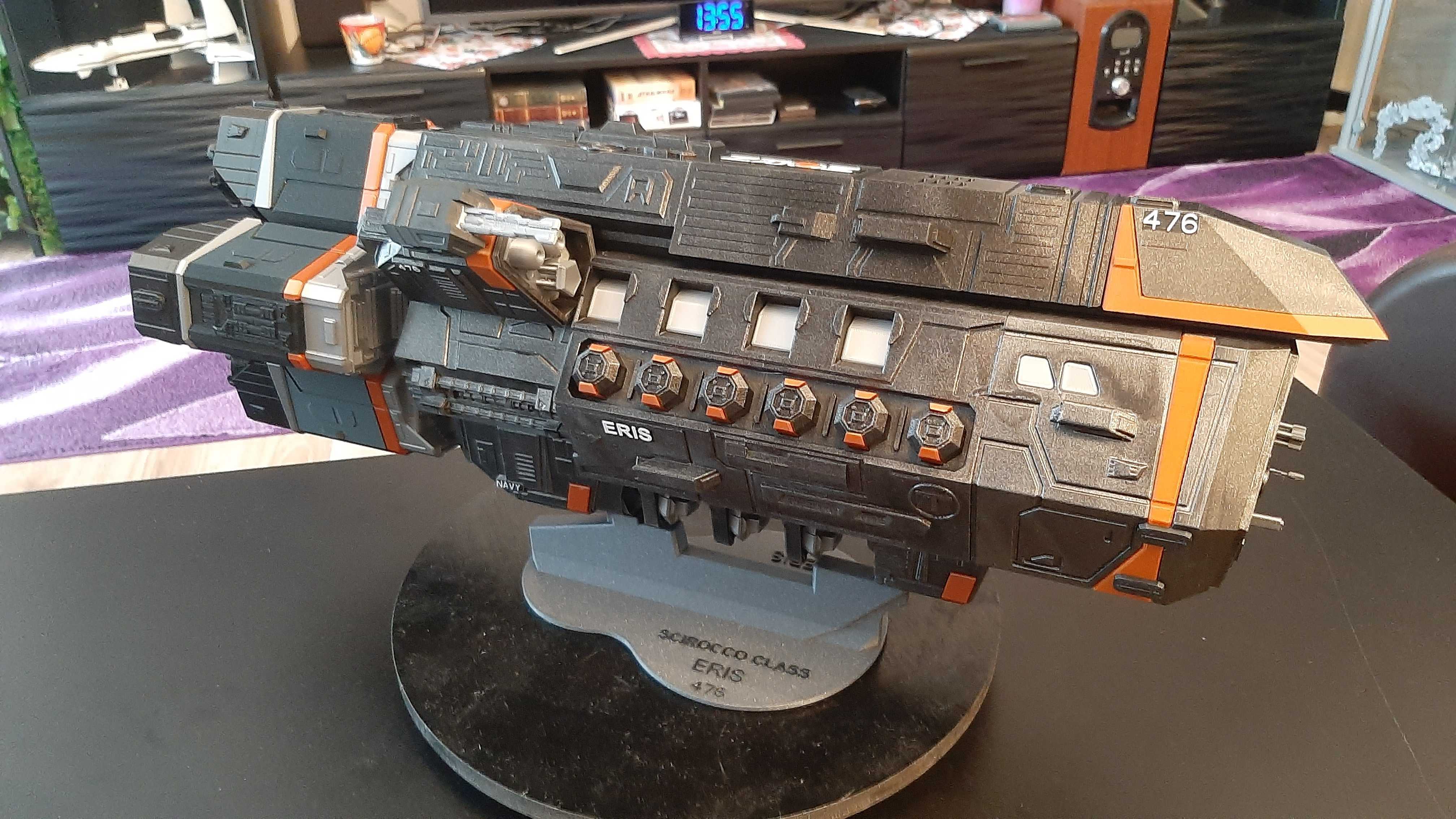 Scirocco Class Heavy Cruiser From the Expanse by Martin | Download free ...