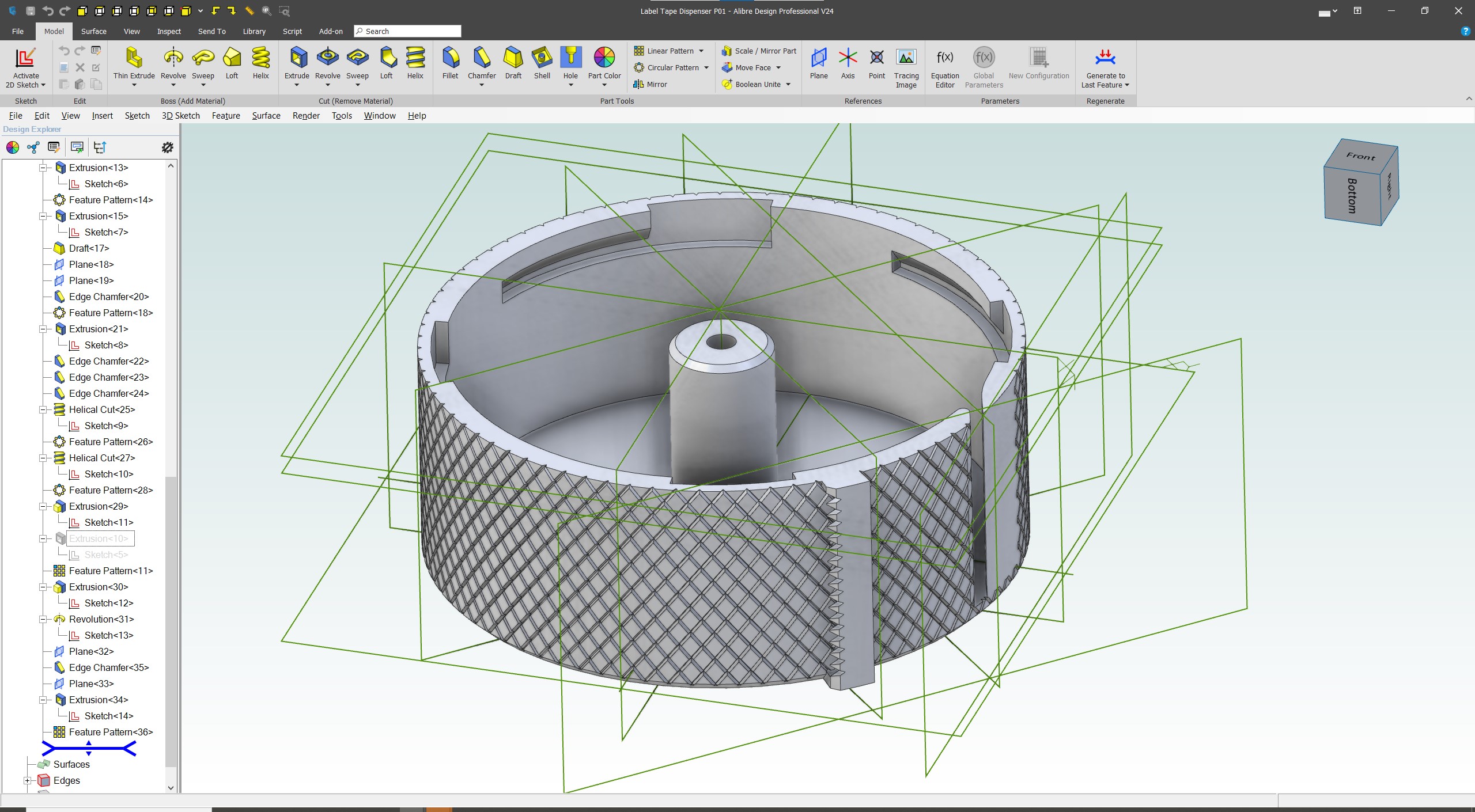 Label Dispenser by Sascha Uncia | Download free STL model | Printables.com