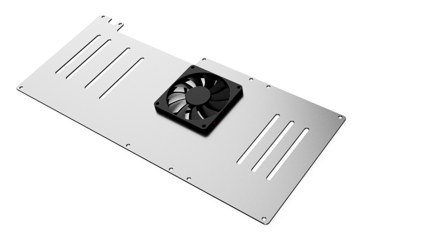 Qidi XMAX 3 Rear cover fan mod 80x10 by Ljhtom (Javier Hernando ...