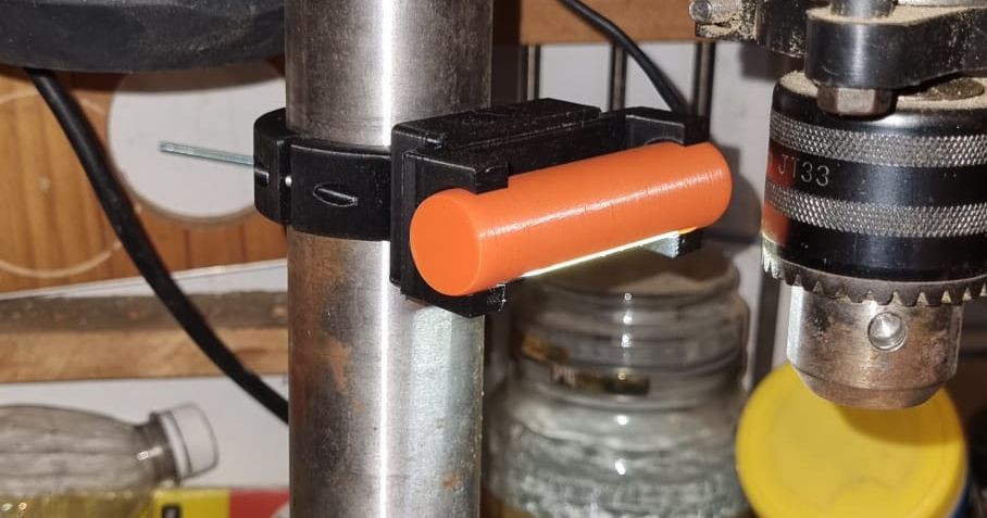 LED Drill Press Work Light by Mike2121 | Download free STL model ...