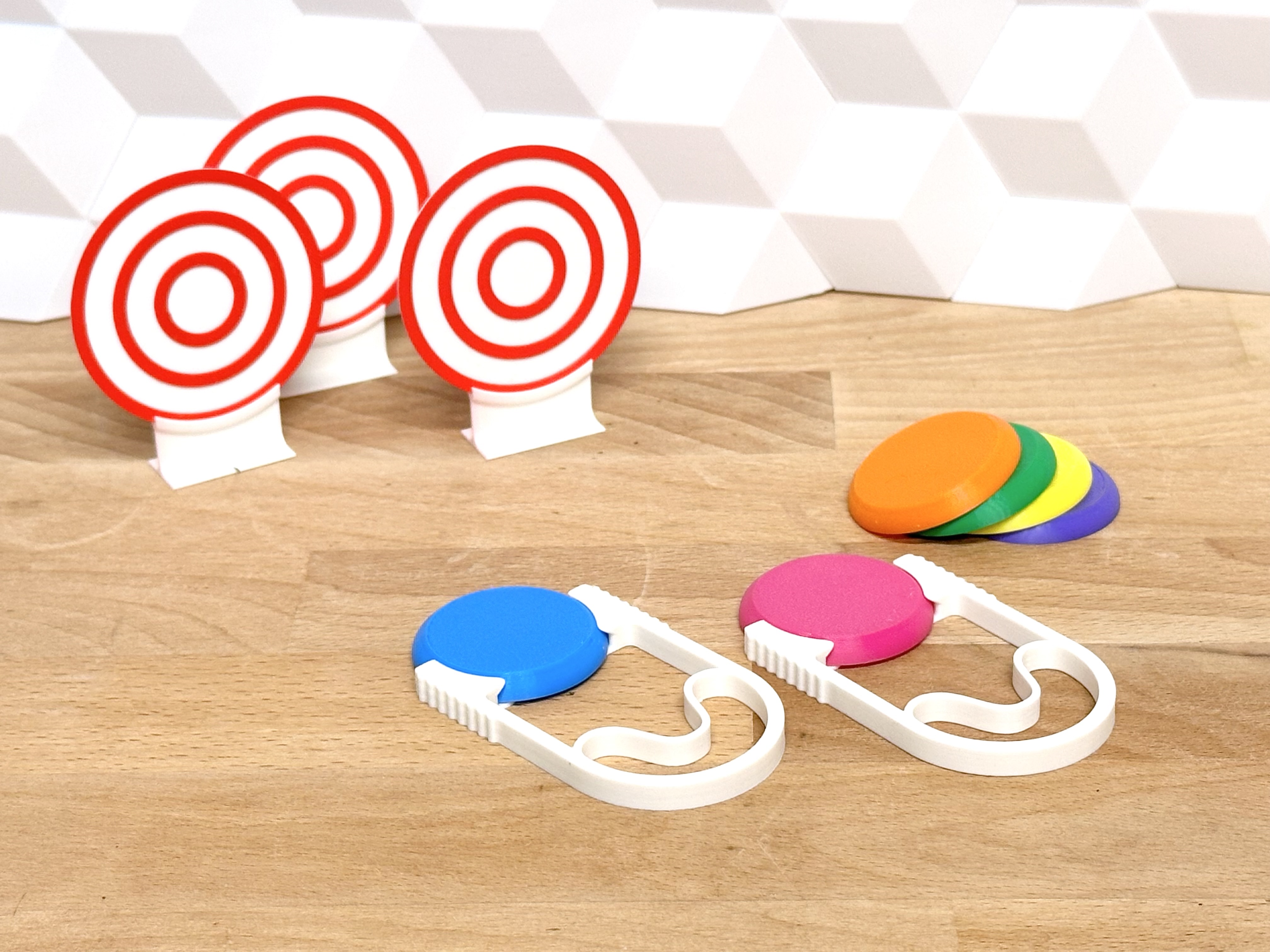 Disk Duel Game (launch disk, shoot targets, win the challenge!) by ...