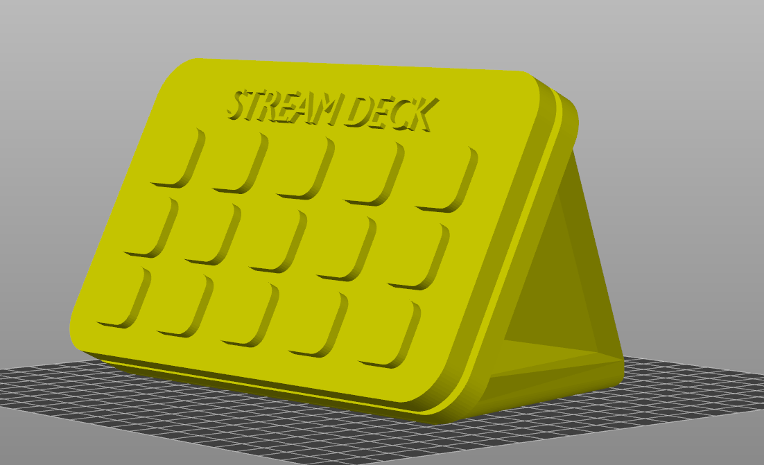 Simple Stream deck by Appleking0007 | Download free STL model ...