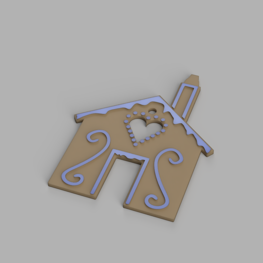 Gingerbread House by ohrenstoepsel | Download free STL model ...