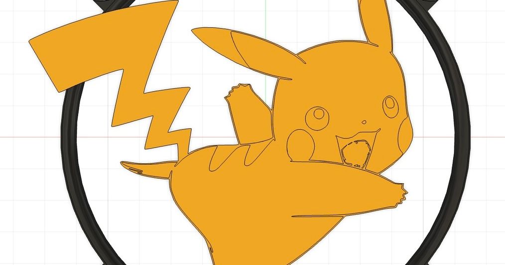 Pikachu 120mm PC Fan Cover - Playful Decorative Look by Lemurensohn ...