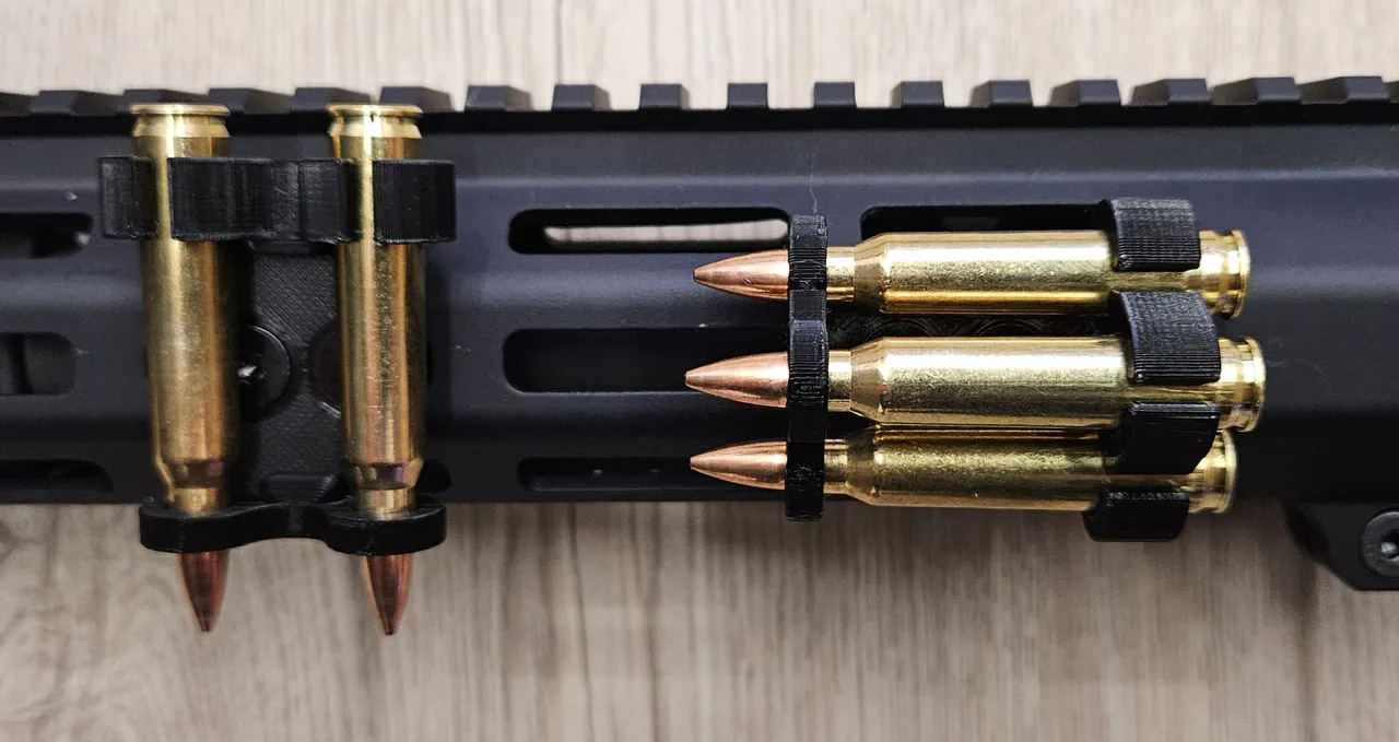 5.56 / .223 Bullet Quiver M-LOK by Dąbal | Download free STL model ...