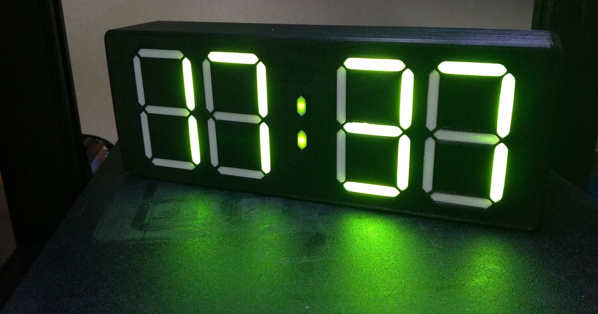 Big Clock by Thomas Leftwite | Download free STL model | Printables.com