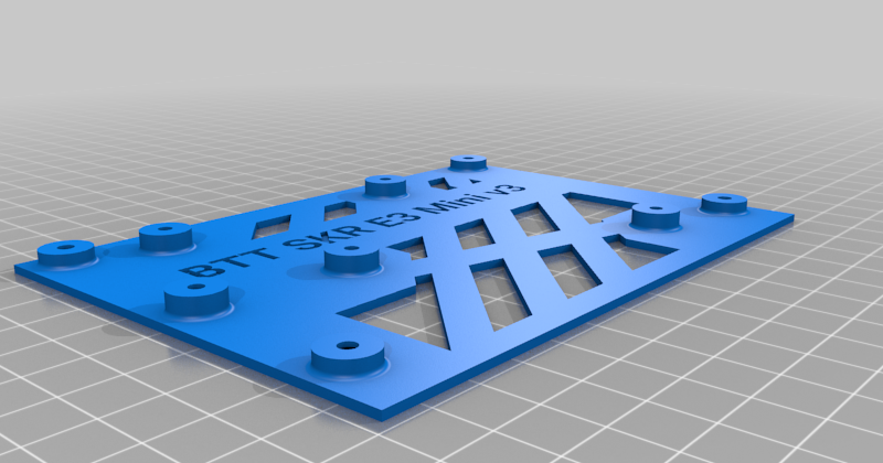 BTT SKR E3 Mini v3 to Anycubic Kobra Plus bracket by mastamoon ...