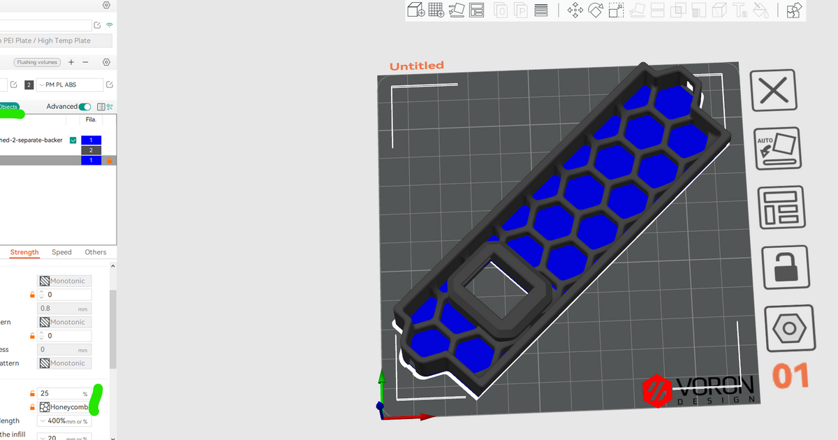 V0.2 Rear Skirt USB Keystone Mesh Remix (2 Objects) by Ballistic Tech ...