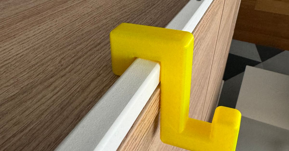 Hook for office storage locker by ScottyCZE | Download free STL model ...