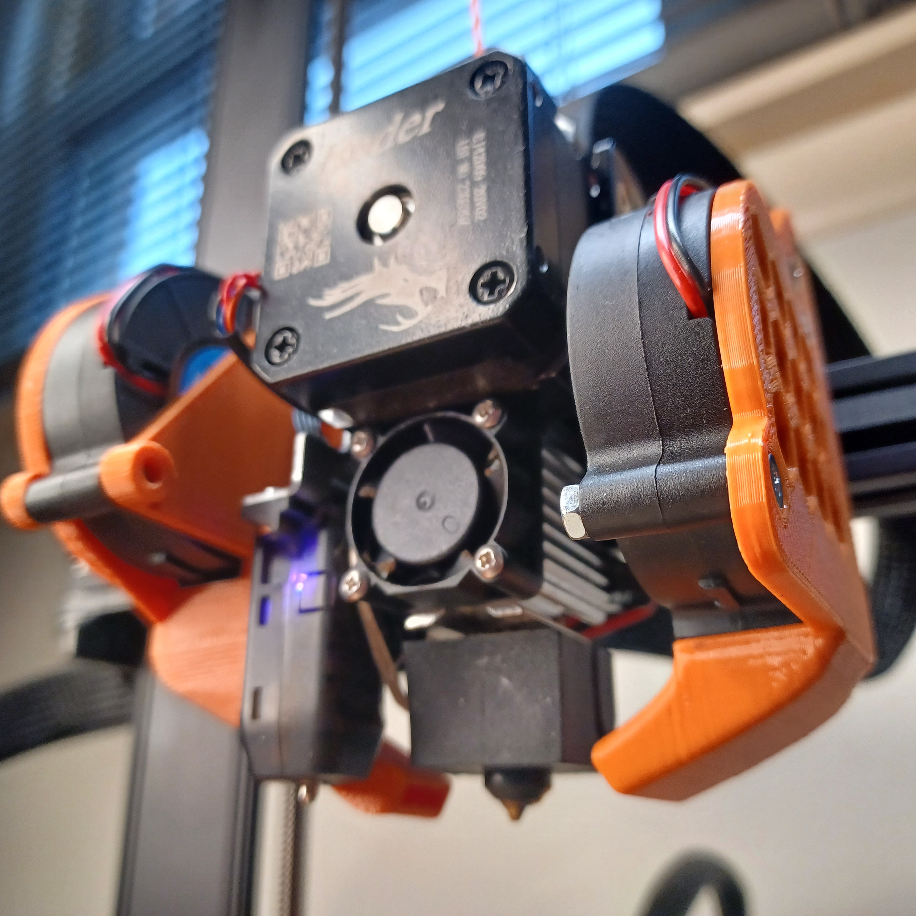 5015 Fan Blower Mount - Left - Ender 3 V3 SE by Jim | Download free STL ...