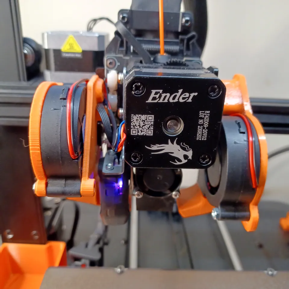 5015 Fan Blower Mount - Left - Ender 3 V3 SE by Jim | Download free STL model | Printables.com