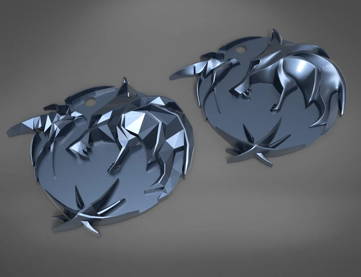 The Witcher Netflix Series Amulet by 3Demon | Download free STL model ...