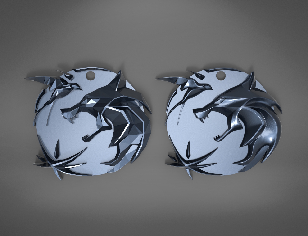 The Witcher Netflix Series Amulet by 3Demon | Download free STL model ...