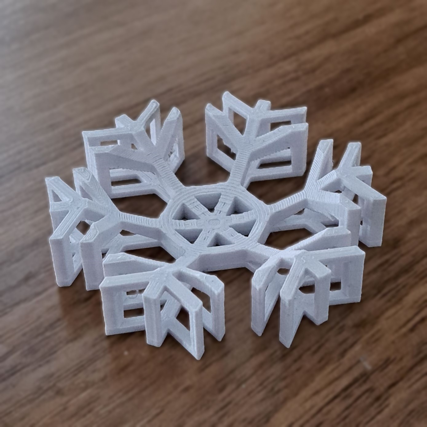 Snowflake Bauble Stand by baz | Download free STL model | Printables.com