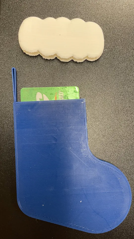 Gift Card Stocking Ornament by Phineas | Download free STL model ...