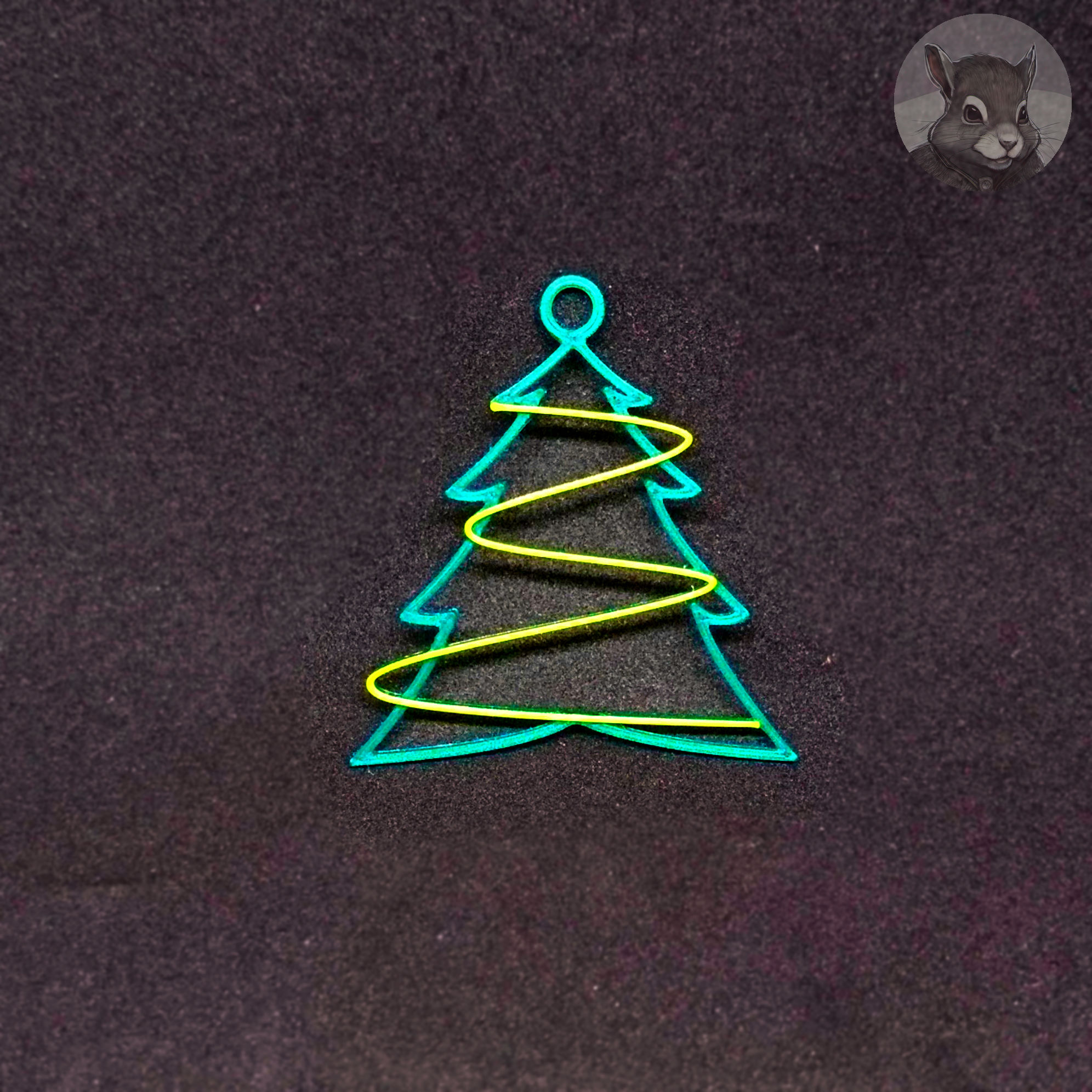 Christmas tree outline by michalet | Download free STL model ...